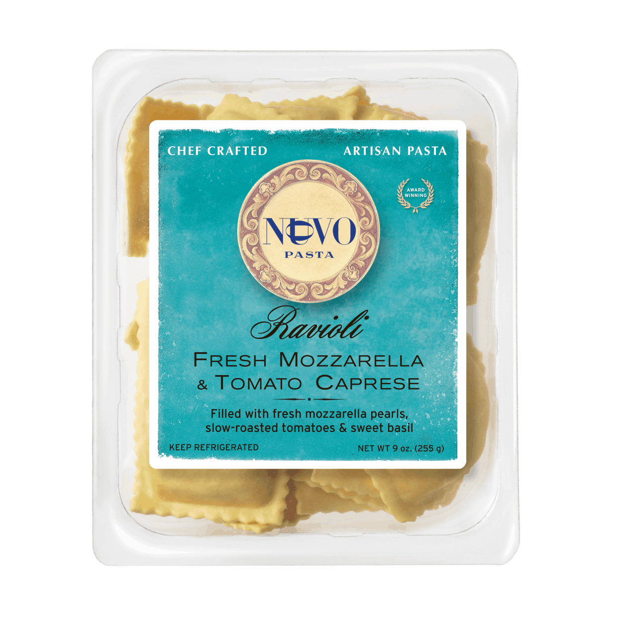 Fresh Mozzarella & Tomato Caprese Ravioli | Nuovo Pasta