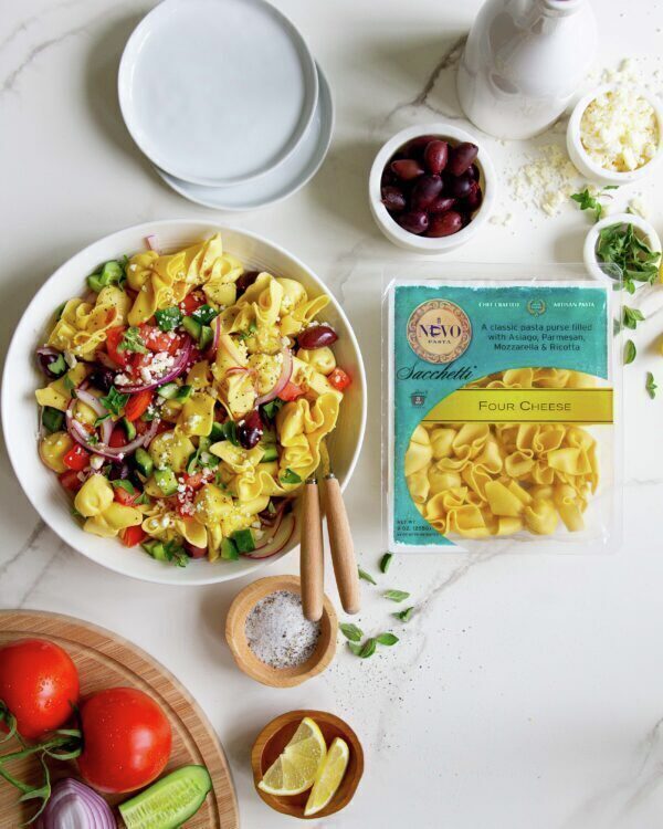 4 Cheese Sacchetti - Recipe | Nuovo Pasta