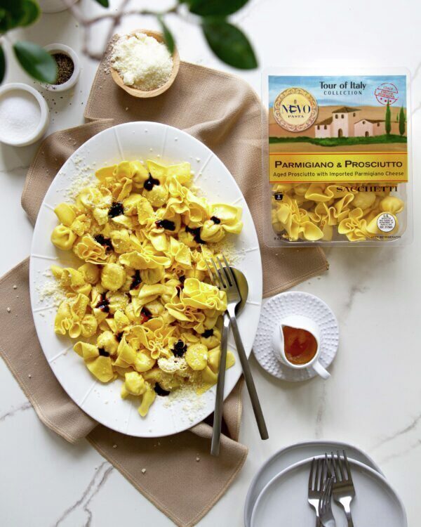 4 Cheese Sacchetti - Recipe | Nuovo Pasta