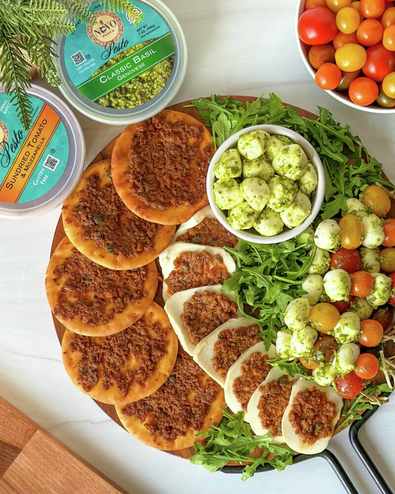 Italian Sausage & Mozzarella Ravioli with Tuscan Beans