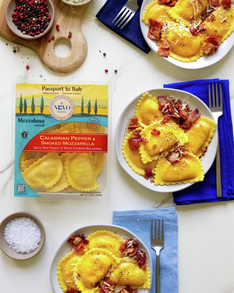 Italian Sausage & Mozzarella Ravioli | Nuovo Pasta